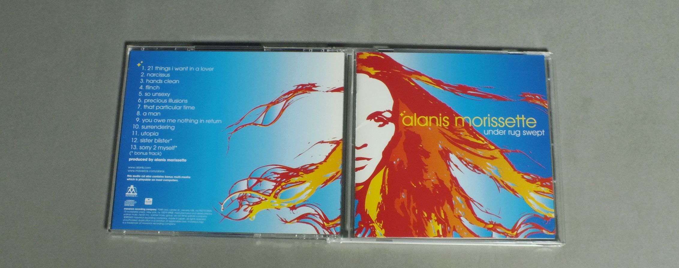 Alanis Morissette Under rug swept (Vinyl Records, LP, CD) on CDandLP