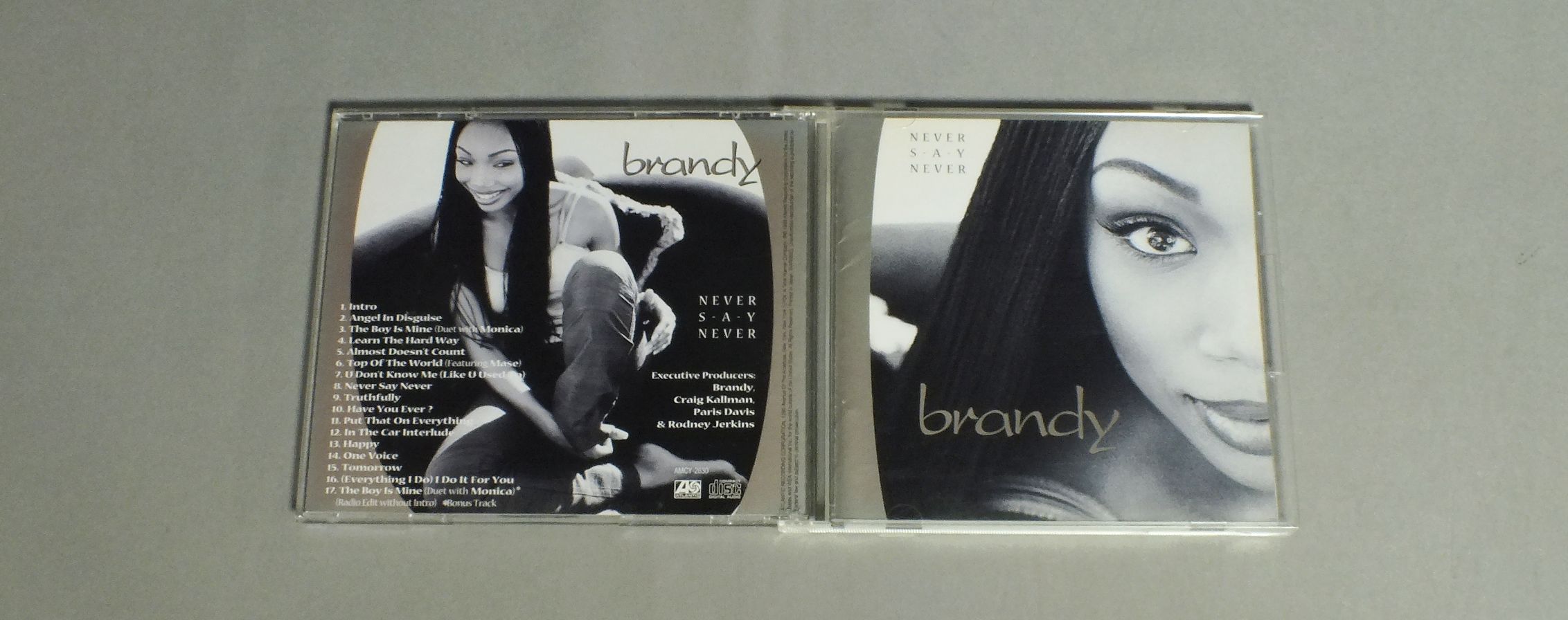 Brandy Never say never (Vinyl Records, LP, CD) on CDandLP