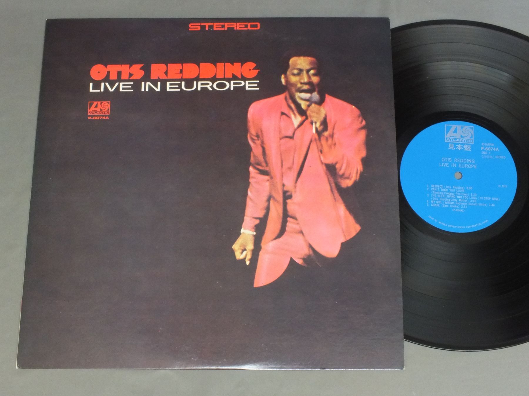 Otis Redding Live in europe (Vinyl Records, LP, CD) on CDandLP