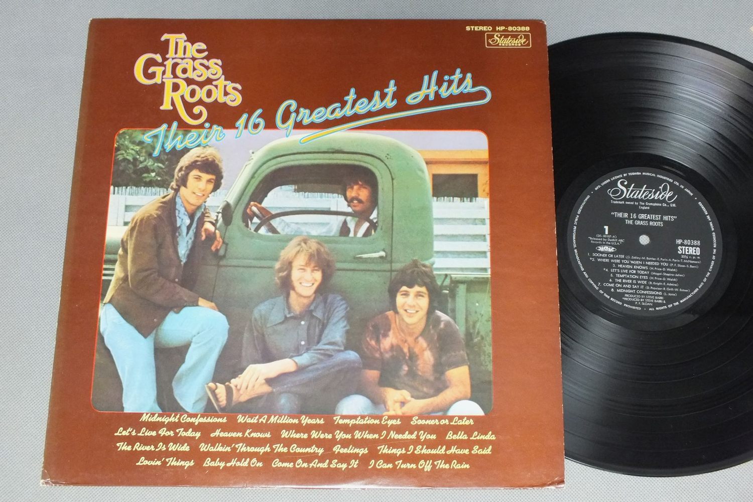 Grass Roots Their 16 greatest hits (Vinyl Records, LP, CD) on CDandLP