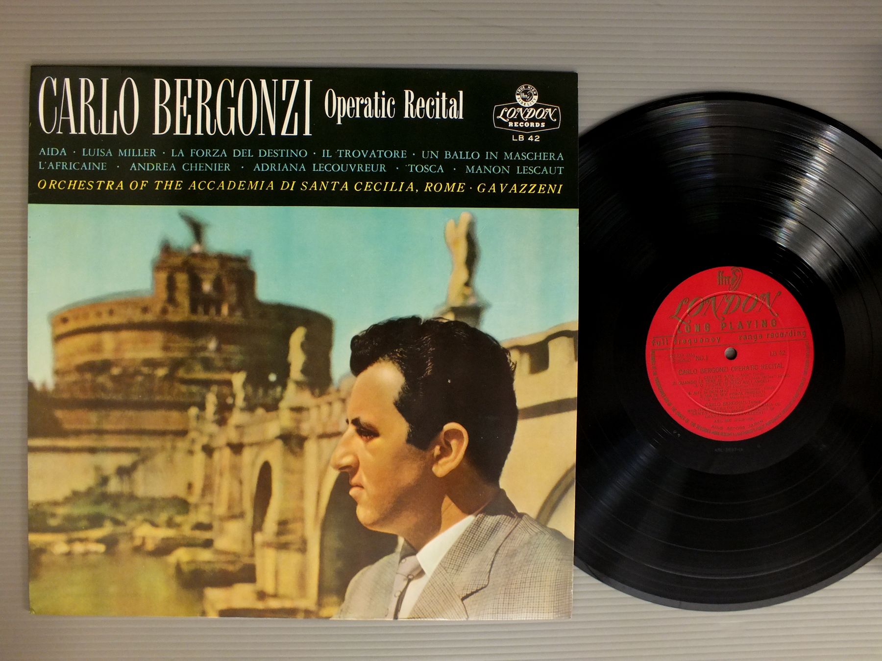 Carlo Bergonzi vinyl, 157 LP records & CD found on CDandLP